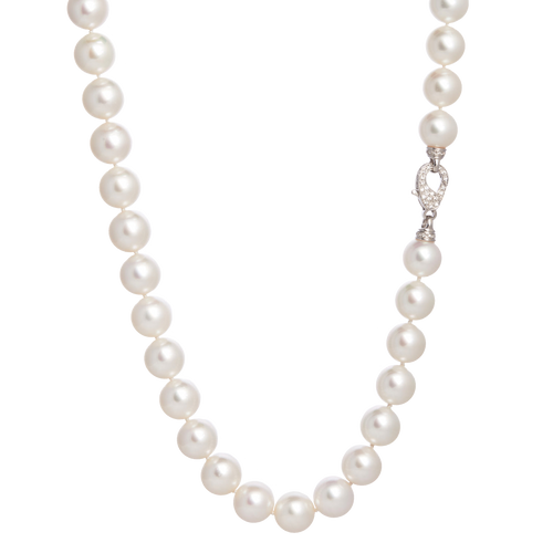 Victoria Pearl Necklace - Sidney Garber